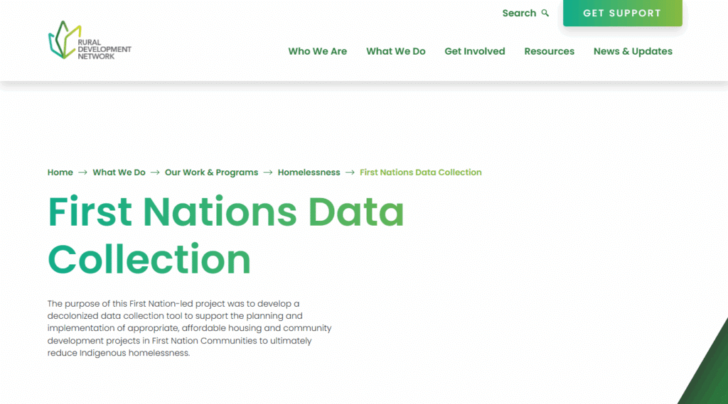 First Nations Data Collection Tool for Community Projects – Knowledge ...